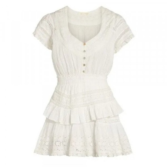 LoveShackFancy | Dresses | Loveshackfancy Jeromie Mini Dress L | Poshmark